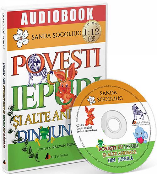 Audiobook: Poveşti cu iepuri şi alte animale din junglă - Sanda ...