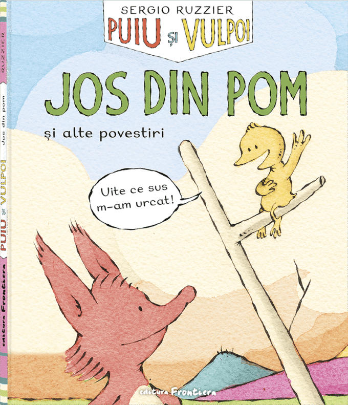 Puiu și Vulpoi. Jos din pom - Sergio Ruzzier | Libraria Sophia